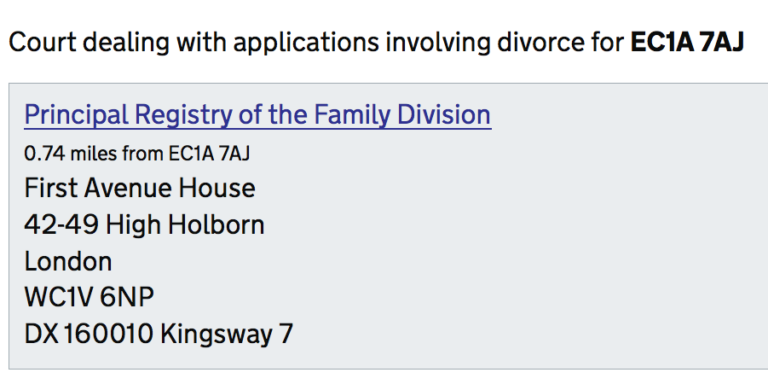Finding a family court – Justice Digital, Data and Science