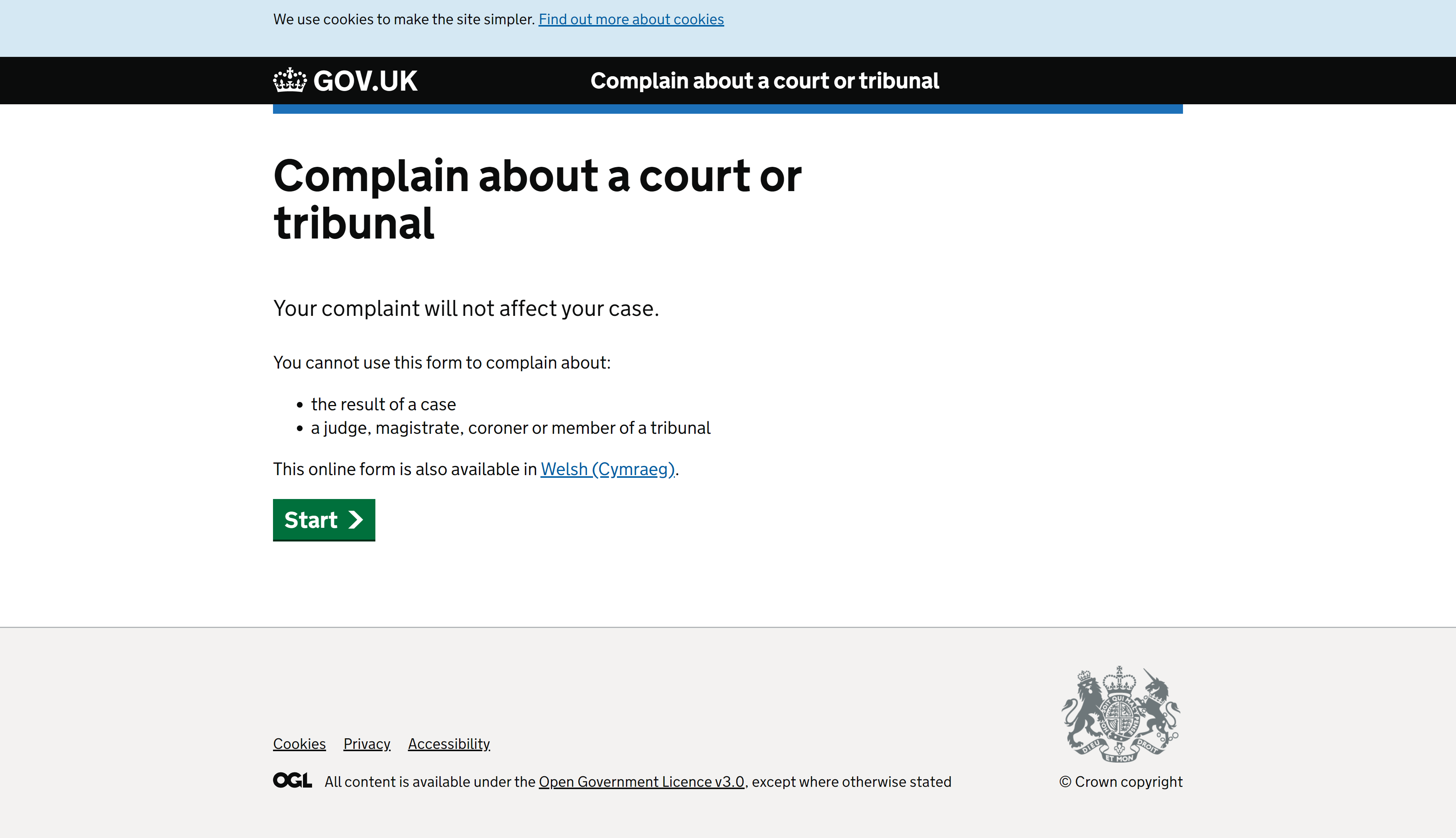 Rapidly delivering an online form using MoJ Form Builder – Justice Digital