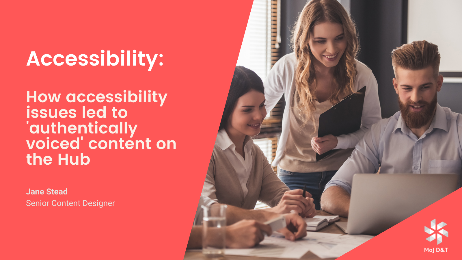 How accessibility issues led to ‘authentically-voiced’ content on the ...